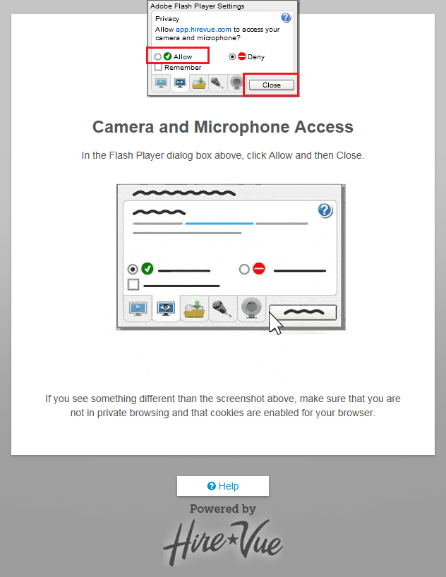 On-Demand 面试演练 – HireVue Candidate Help Center