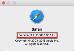更新浏览器 (Safari) – HireVue Candidate Help Center