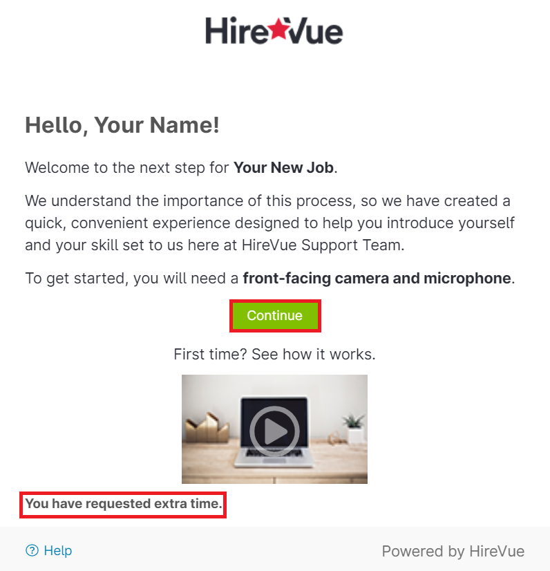 ADA Compliance & Steps – HireVue Candidate Help Center