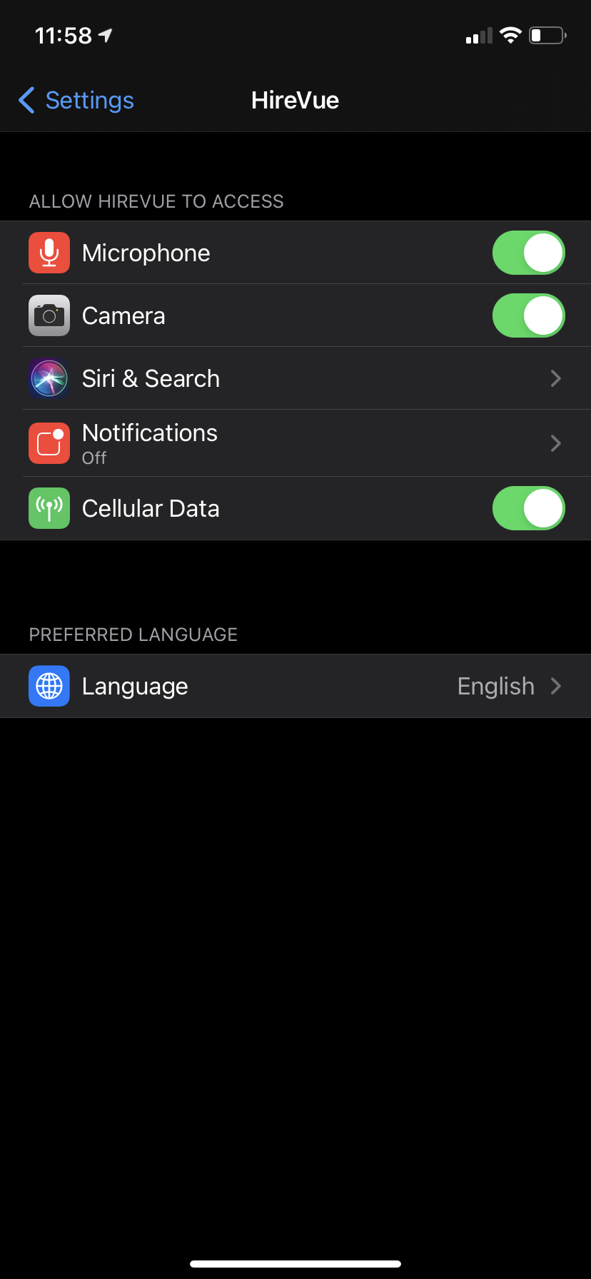 Problèmes liés à l'autorisation de l'accès à la caméra et au micro sur un appareil mobile ...