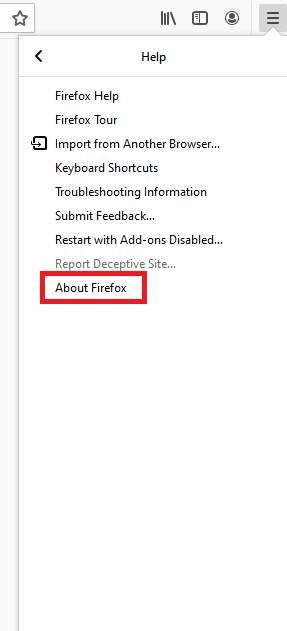 Aggiornare il browser (Firefox) – HireVue Candidate Help Center